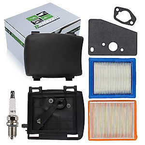 partszen 14-743-03-S Air Filter Cover Base Cleaner Kit Replace 14 083 15-S 14-094-32-S for XT650 2027 3034 XT675 3076 2075 fit for Toro 22" Recycler Mower for Toro MTD 14-083-22 14-096-119-S