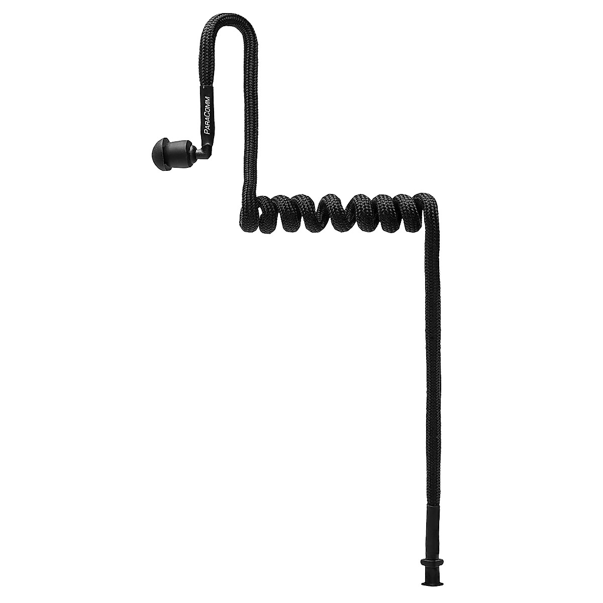 ParaComm Moisture Resistant Listen Only Earpiece 3.5mm - Radio Earpiece for Law Enforcement, Police Earpiece for Radio Mic Earpiece Compatible with Motorola T600, T800 & Kenwood Two Way Radios