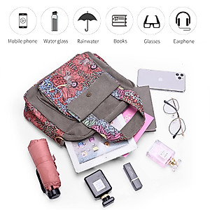 Black Butterfly Premium Canvas Shoulder Bag, Top Handle Bag for Womens, Lightweight Handbag, Small Style Crossbody Bags (Grey)