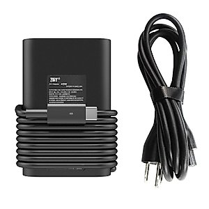 New 45W USB-C Type C AC Adapter Laptop Charger Replacement for Dell XPS 12 13 9360 9365 9370 9300 9380 9310 2-in-1 Latitude 7200 7210 7370 5175 5285 5290 Chromebook 3100 3400 2in1 LA45NM150 Power