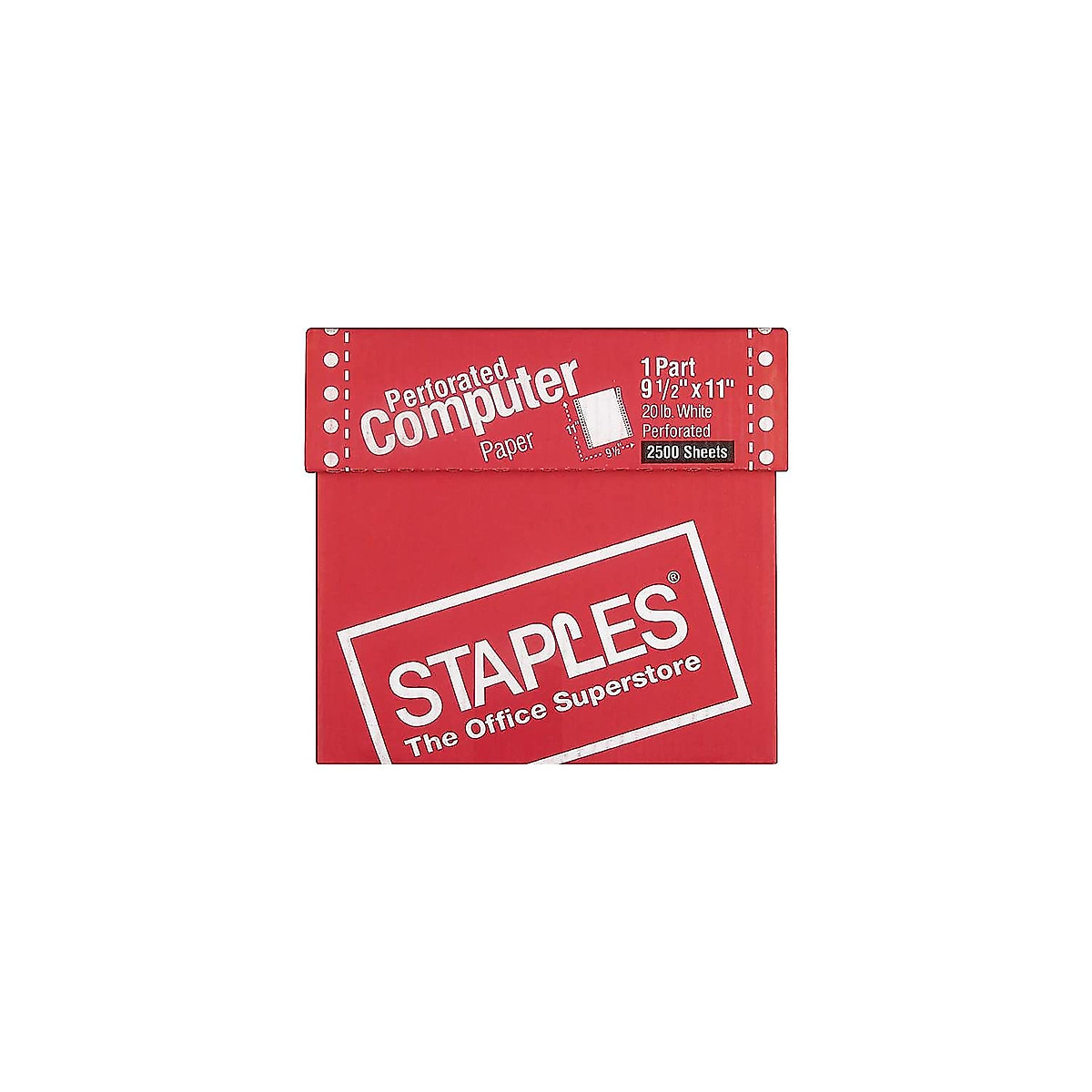 MyOfficeInnovations 177154 9.5 x 11 Continuous Paper, 20 lb,92B, 2500/CT