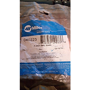 Miller Electric Cooled Tip H2o,PK2 (MIL040223)