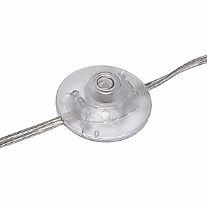 Simple Designs LF1044-BSN 66" Tall Mid Century Modern Standing Tree Floor Lamp w Dual White Glass Globe Shade for Study, Living Room, Bedroom, Entryway, Brushed Nickel