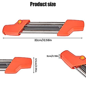 COSY GARDEN TOOLS 2 in 1 Chainsaw Sharpener for Stihl 325” Saw Chain - File Dia. 3/16 inch (4.8mm) - Easy File Chain Saw Blade Sharpener Tool Chain Saw Sharpening Kit
