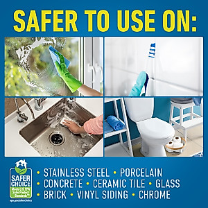 CLR Calcium, Lime & Rust Remover, Blasts Calcium, Dissolves Lime Deposits, Zaps Stubborn Rust Stains and Hard Water Deposits, 26 Ounce Spray Bottle (Pack of 2)