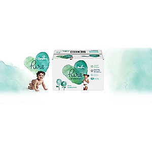 Diapers Size 6, 38 Count - Pampers Pure Protection Disposable Baby Diapers, Hypoallergenic and Unscented Protection, Super Pack (Old Version)