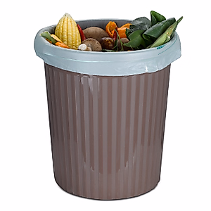 ProGreen Compostable Trash Bags, Extra Thick, Compost Kitchen Bin Bags, Food Scraps Yard Waste Bags, ASTM D6400 BPI and TÜV AUSTRIA Certified (6 Gallon, Pack of 30)