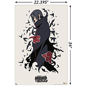 Trends International Naruto Shippuden - Itachi Wall Poster, 22.375" x 34", Unframed Version