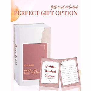 Onebttl Gammy Gifts for Grandma, Insulated Stainless Steel Wine Tumbler with Lid, For Grandma on Birthday, Mother’s Day, Christmas gifts, Rose Gold, (20 oz) My favorite people call me Gammy