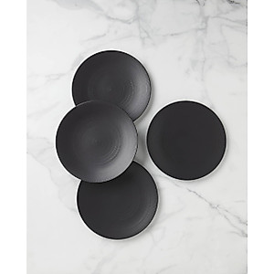 Lenox Lx Collective Black Dinner Plates, Set of 4, 6.30 LB