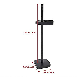 Graphics Card GPU Brace Support, Holder Bracket, Portable Aluminum Polishing Graphics Card Holder Stand Jack Adjustable Bracket Support (Black)