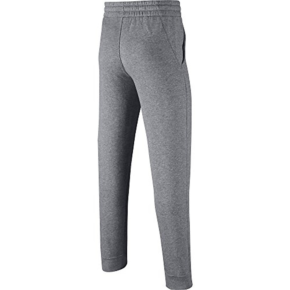 NIKE Sportswear Boys' Club Fleece Joggers, Carbon Heather/Cool Grey/White, X-Large