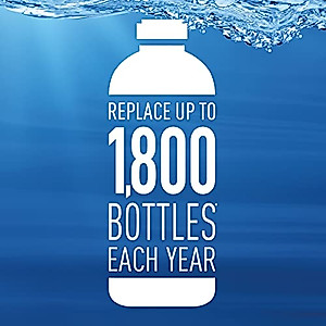 Brita Water Filter for Sink, Faucet Mount Water Filtration System for Tap Water, Reduces 99% of Lead, Chrome