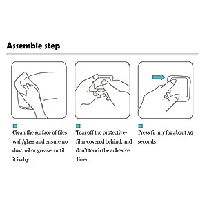 Home-organizer Tech Bathroom 3M Self Adhesive Hook Garage Storage Organizer Stick On Sticky Bathroom Kitchen Hanger Wall Mount Brushed Stainless Steel, 2 - Pieces