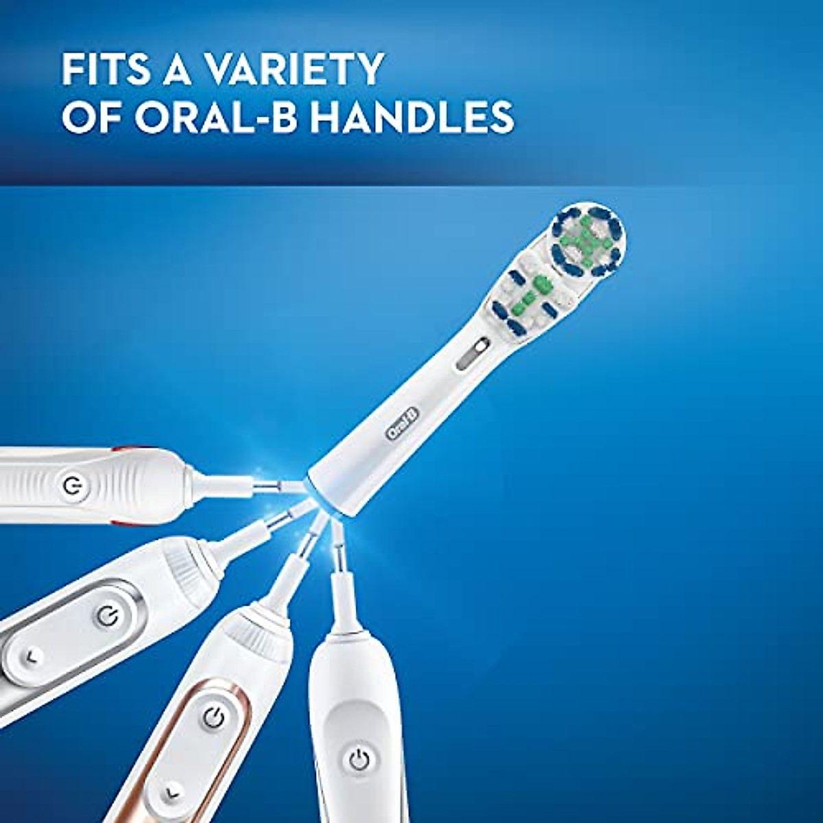 Oral-B Dual Clean Replacement Electric Toothbrush Brush Heads, 3 Count