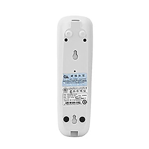 Landline Wall Phones, Wired Wall-Mounted Landline Mini Extension with Incoming Call Display,One-Button Redial,Call Search,Thundering Protection,Noise Cancelling Function,for Home Office Hotel
