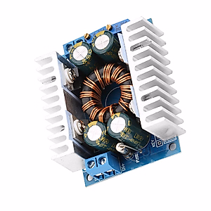 Voltage Converter Module DC 5-30V to 1.25-30V,Automatic Step Up/Down Converter,Boost/Buck Voltage Regulator,Regulated Converter Module,Over Current, Short Circuit, Over Temperature