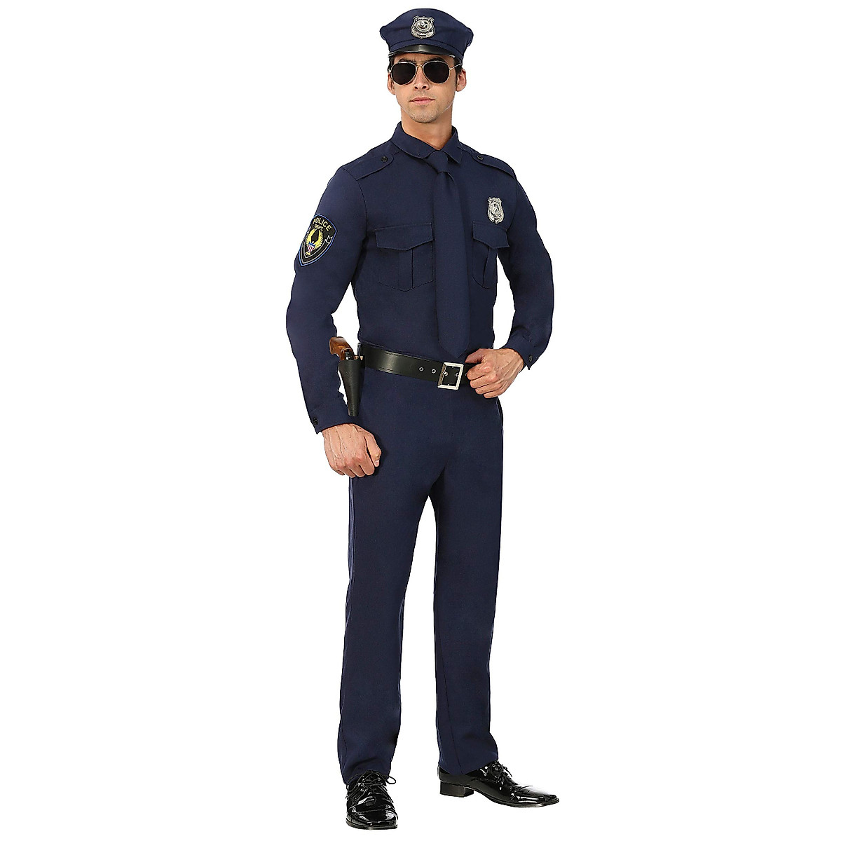 Fun Costumes - Men's Plus Size Police Cop Costume for Men 3X