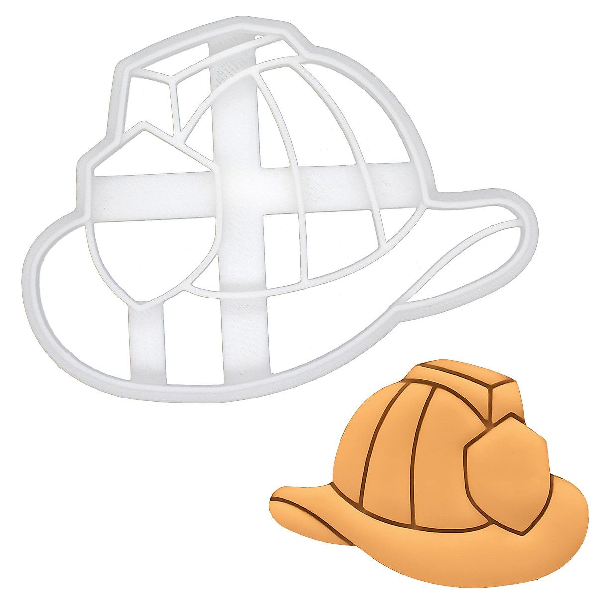 Fire Helmet cookie cutter, 1 piece - Bakerlogy