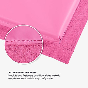 We Sell Mats - 4 ft x 8 ft x 2 in Personal Fitness & Exercise Mat for Home Workout - Lightweight and Folds for Carrying – All Purpose Home Gym Mat – Thick Mat for Yoga, Pilates, Stretches