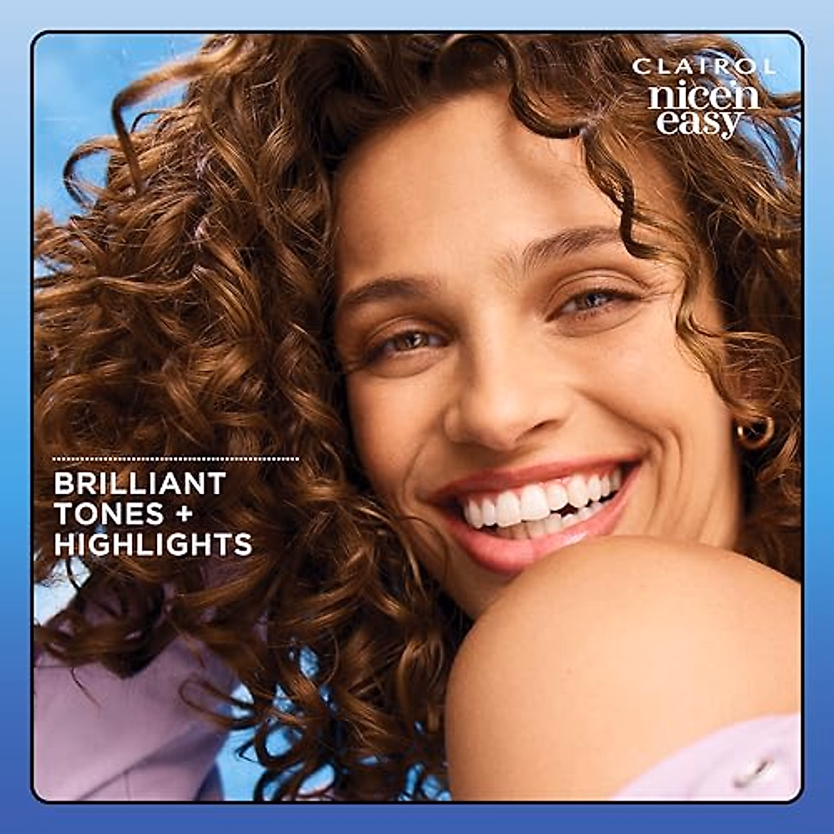 Clairol Nice'n Easy Permanent Hair Dye, 5RB Medium Reddish Brown Hair Color, Pack of 1