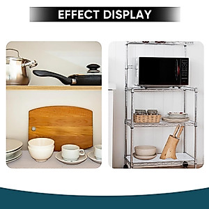 Shelf Liners for Kitchen Cabinets Non-Adhesive & Washable,Non Slip Cabinet Liners for Shelves Waterproof & Oil Proof,Clear Plastic Drawer Liner,Easy to Cut & Food-Grade EVA Material 12'' x 10' CT-1210