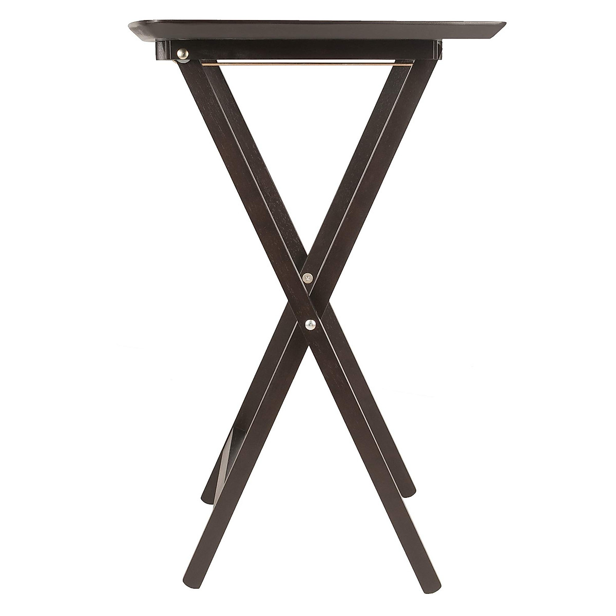 Winsome Anila Snack Table, Coffee, 23.86 x 16.77 x 25.83