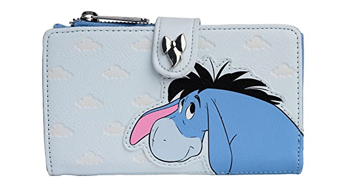 Loungefly Disney Eeyore Wallet: Official Faux Leather Clutch