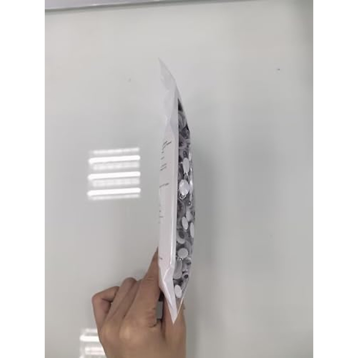 1000 Pcs Craft Eyes Self Adhesive Craft Stickers Wiggle Googly Eyes Comes in Black and White and VariousSizes Googly Eyes for Crafts DIY Crafts Decoration (6/8/10/12mm)