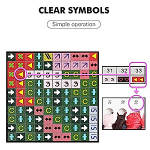 Fanxvivy Beginners Cross Stitch Kits Stamped Full Range of Embroidery Starter Kits for Beginners DIY 11CT Preprinted Cross-Stitch Kit for Adults Needlepoint Kits-Garden Bungalow 15.7x19.7 inch