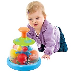Play Popping Ball Dome Toy - Ball Popper Toys Tumble Top - Spinning Popping Make Colorful Balls Pop and Fly - Gift for 6 Month Plus Newborn Babies Infants, 1609