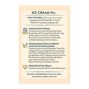 Junket Ice Cream Mix Very Vanilla, 4 Ounce (Pack of 1)