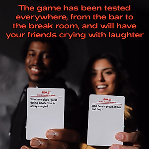 Roast Me Adult Card Game to Flame All Those Around You, Perfect for Party Games with 420 Life-Changing Roasts and 70 Hilarious Challenges
