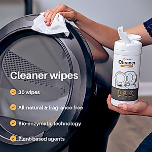 Litter-Robot Supply Kit by Whisker - Includes 30 Cleaner Wipes, 25 Waste Drawer Liners, Cleaner Spray & 6 OdorTrap Refill Packs, For Use with Litter-Robot, the Self-Cleaning Cat Litter Box