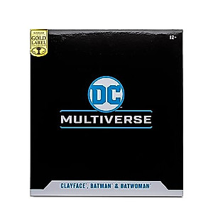 McFarlane Toys - DC Multiverse Clayface Batman & Batwoman 3pk, Gold Label, Amazon Exclusive