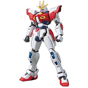 Bandai Hobby - Gundam Build Fighters Try - #18 Build Burning Gundam, Bandai HGBF 1/144 Model Kit