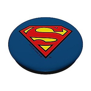 Superman Classic S Shield Logo PopSockets Standard PopGrip