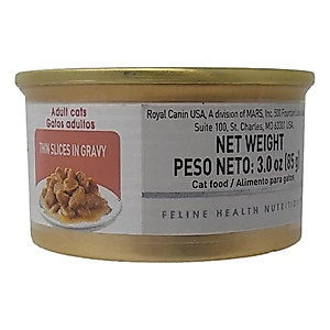 Royal Canin Slices in Gravy Cat Food 3 Flavor 6 Can Sampler, (2) Each: Urinary Care, Adult Instinctive, Digest Sensitive (3 Ounces) - Plus Catnip Toy and Fun Facts Booklet Bundle