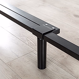 ZINUS Paige Compack Adjustable 7 Inch Heavy Duty Bed Frame, for Box Spring and Mattress Sets, Fits Full Queen King