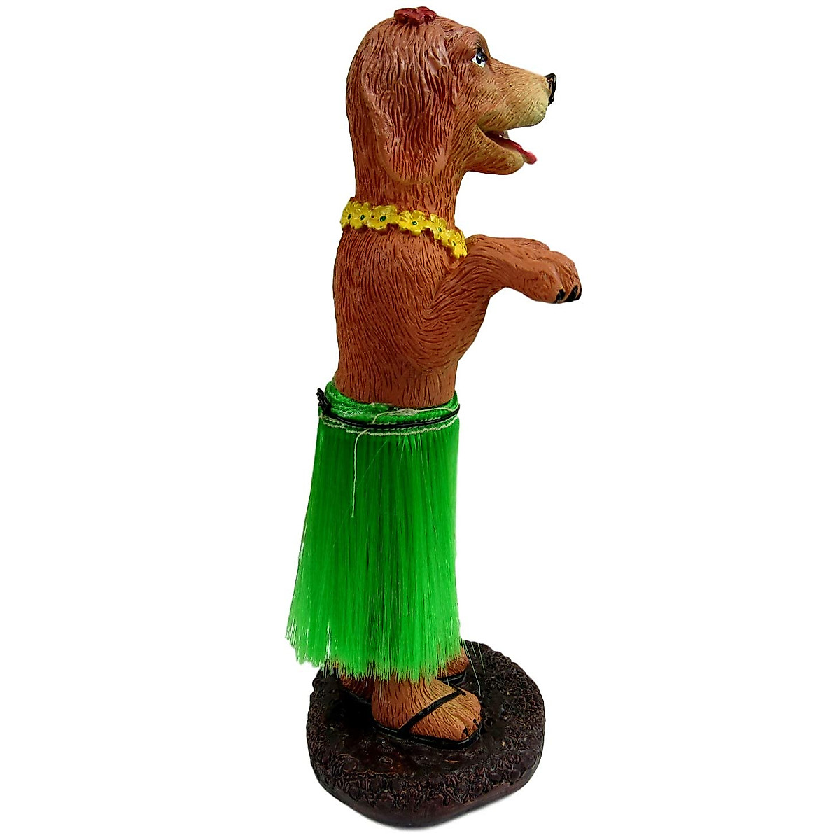 Franchise Figurine Company Hula Dog Dashboard Doll Car Accessories Bobblehead for Van Life and Beach Creations | German Shepherd | Golden Retriever | Labrador Retriever (Golden Retriever)