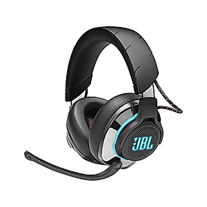 JBL Quantum 800 - Wireless Over-Ear Performance Gaming Headset with Active Noise Cancelling and Bluetooth 5.0 - Black (Renewed)