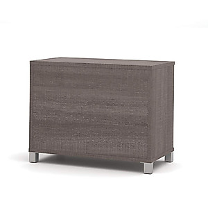 BESTAR Pro Linea 2 Door Storage Unit, Bark Grey