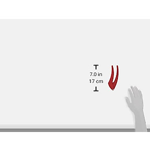 Kuhn Rikon Easy-Clean Garlic Press, No Need to Peel, 7” Red