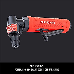 Craftsman CMXPTSG1006NB 1/4-inch Angle Die Grinder, Red