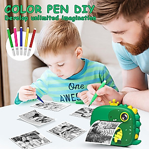 Kids Instant Camera for 3-8 Toddlers Boys Girls Christmas Birthday Gifts 2.4 Inch Screen 12MP / 1080P HD Video Camera Baby Instant Print Digital Camera