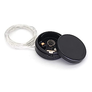 bnafes CR2032 Battery Holder Wire Lead Type 6V CR2032 Coin Cell Button Plastic Battery Holder Case with On/Off Switch Pack of 8