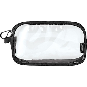 Osprey Ultralight Clear Liquids Pouch for Travel, Black