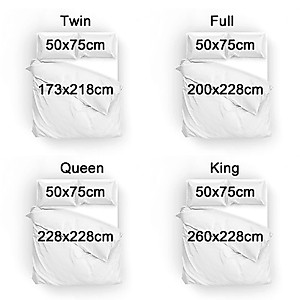 SSPENT The Anime Printed Duvet Quilt Cover Gudetama Bedding Sets 1 Bed Cover and 2 Pillowcases for Kids Teenagers Adult