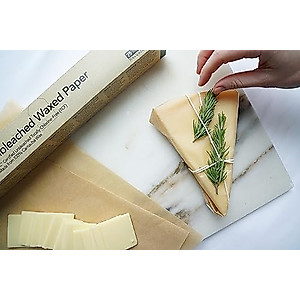 If You Care Wax Paper Rolls – 12 Pack of 75 Sq Ft Rolls - Unbleached, Chlorine Free, 100% Natural Soybean Coated Waxed Sheets, Liner for Baking, Cooking, Food Wrapping