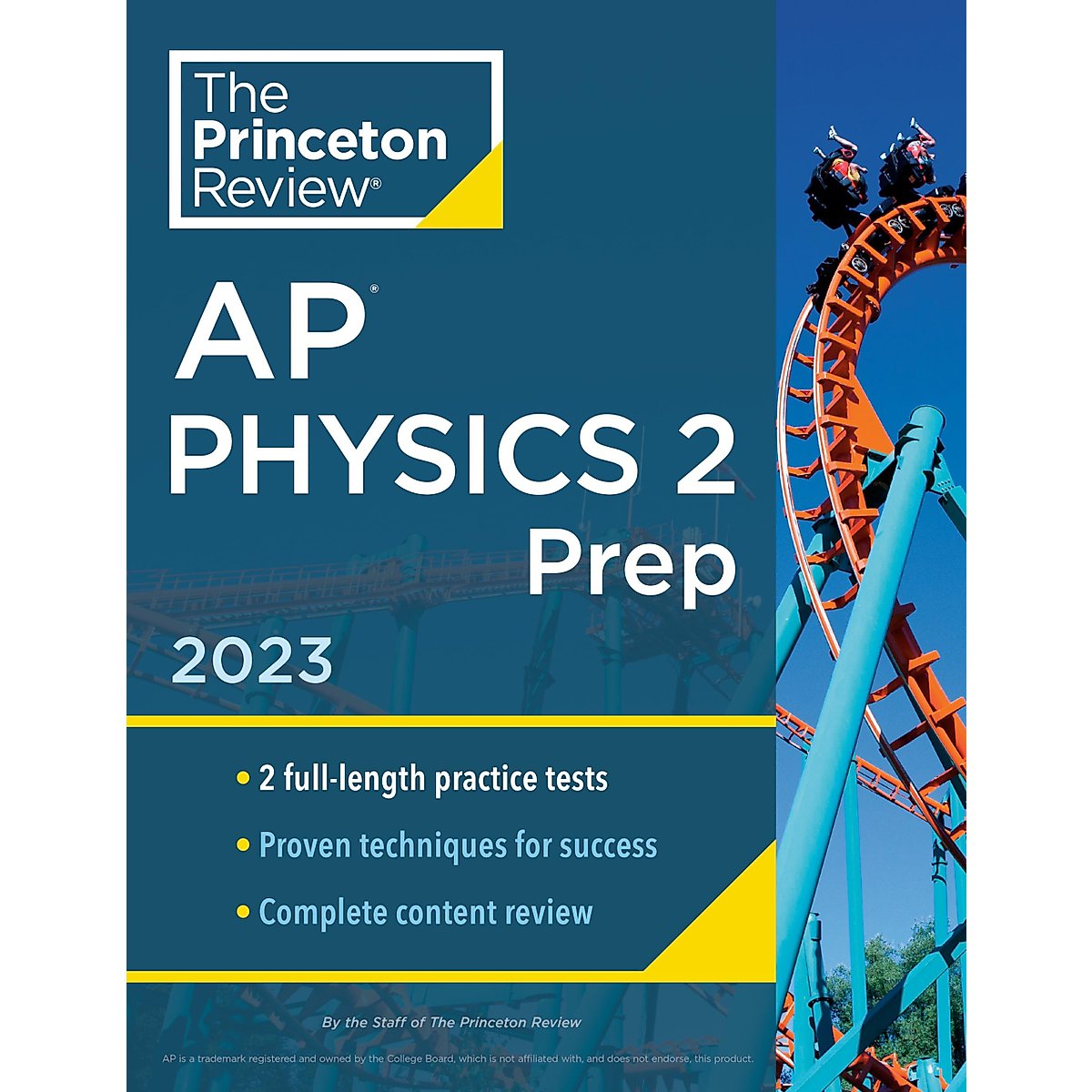 Princeton Review AP Physics 2 Prep, 2023: 2 Practice Tests + Complete Content Review + Strategies & Techniques (College Test Preparation)